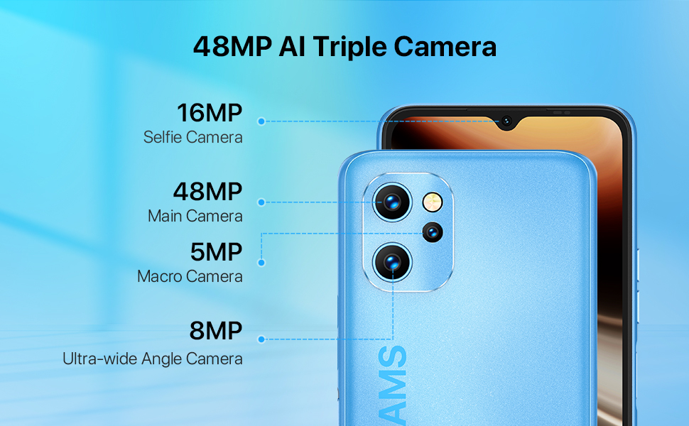 Amazon.com: UMIDIGI Power 7 MAX Cell Phone, 6GB+128GB 10000mAh Battery ...