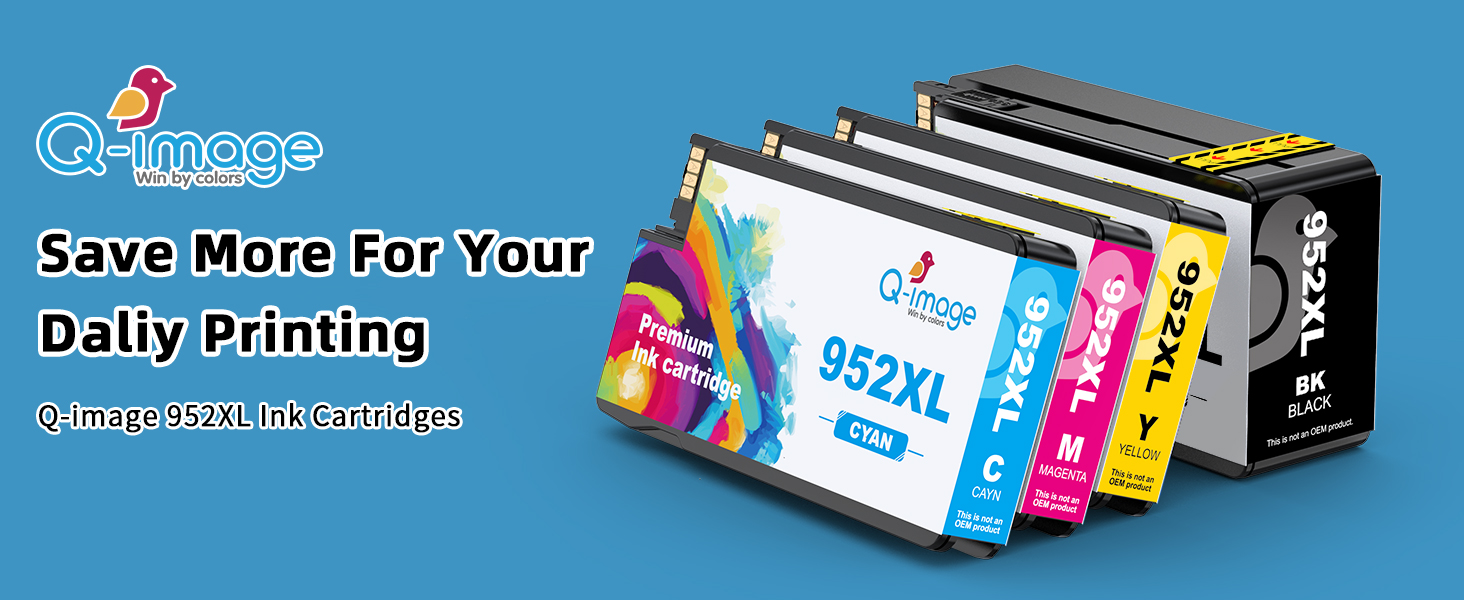 952XL Ink Cartridges Replacement for HP 952XL 952 XL Ink Cartridge Compatible with Officejet ...