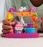 Amazon.com: Gabby’s Dollhouse, Kitty Care Figure Set with Gabby, Baby Box, Baby Benny Box ...
