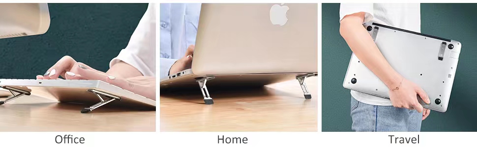 Amazon.com: muchly Keyboard stand-2PCS,Portable Invisible Laptop Stand ...