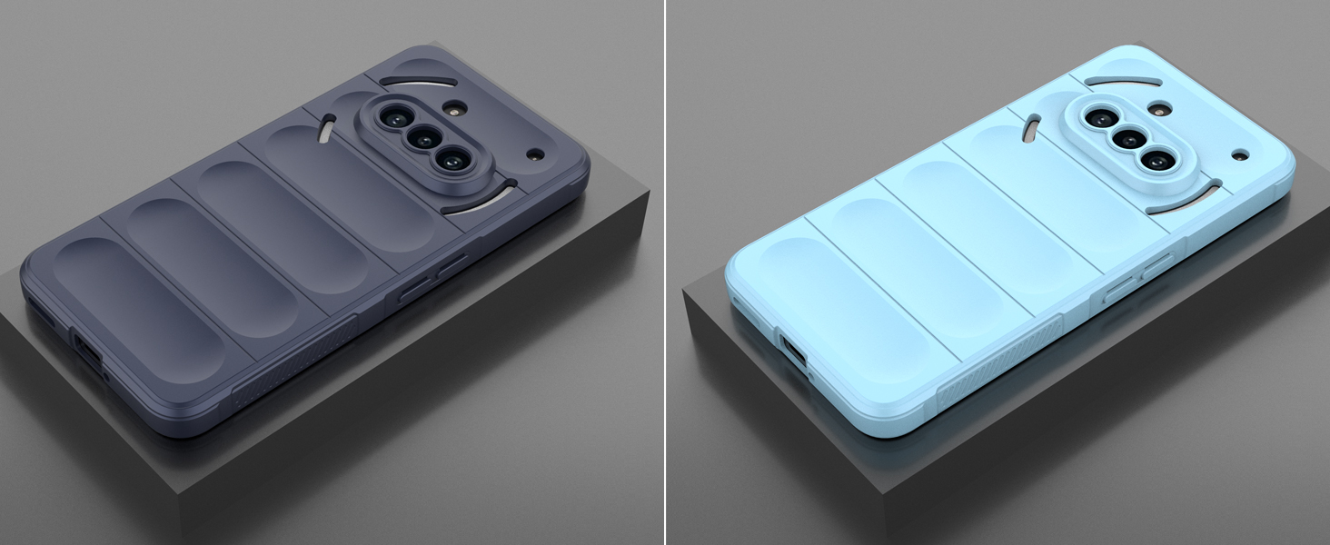 BAILI Coque Compatible avec Nothing Phone 3A Case avec Coque Caoutchouc ...