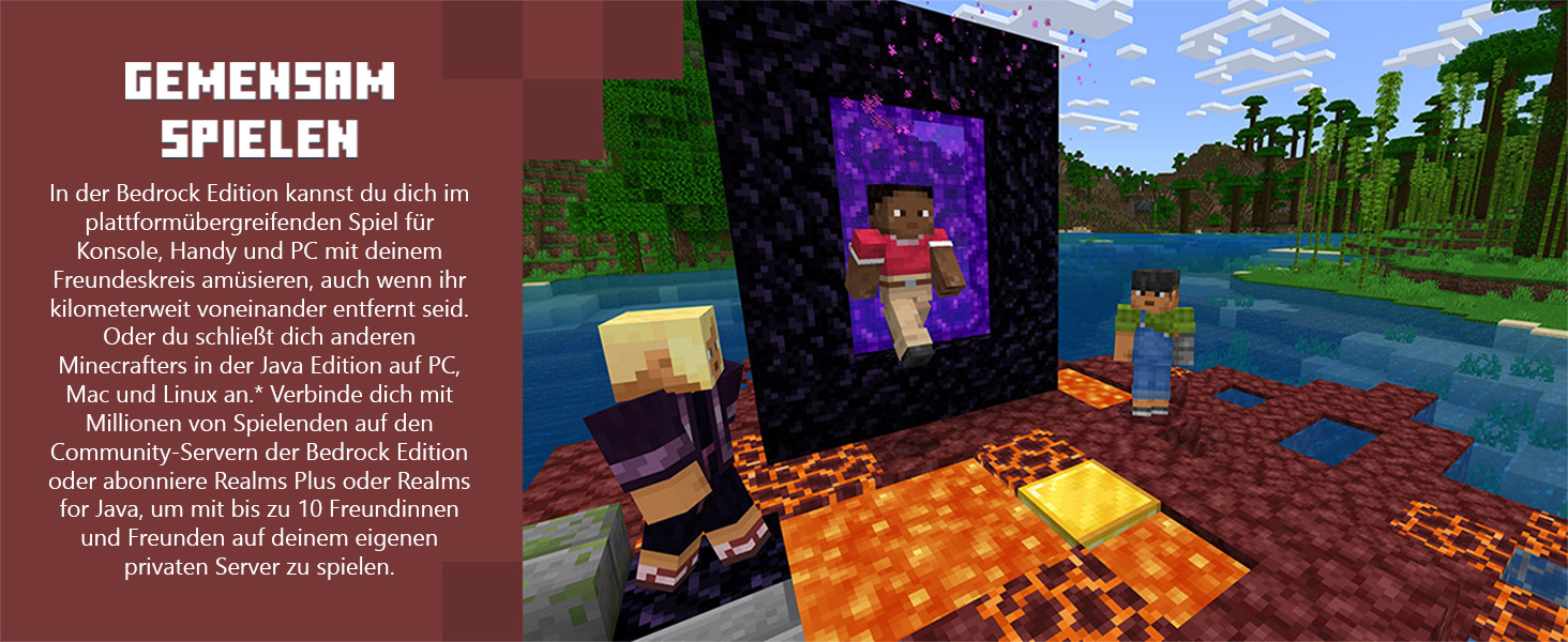 Minecraft: Java & Bedrock Deluxe Collection | Windows 10 - Download ...