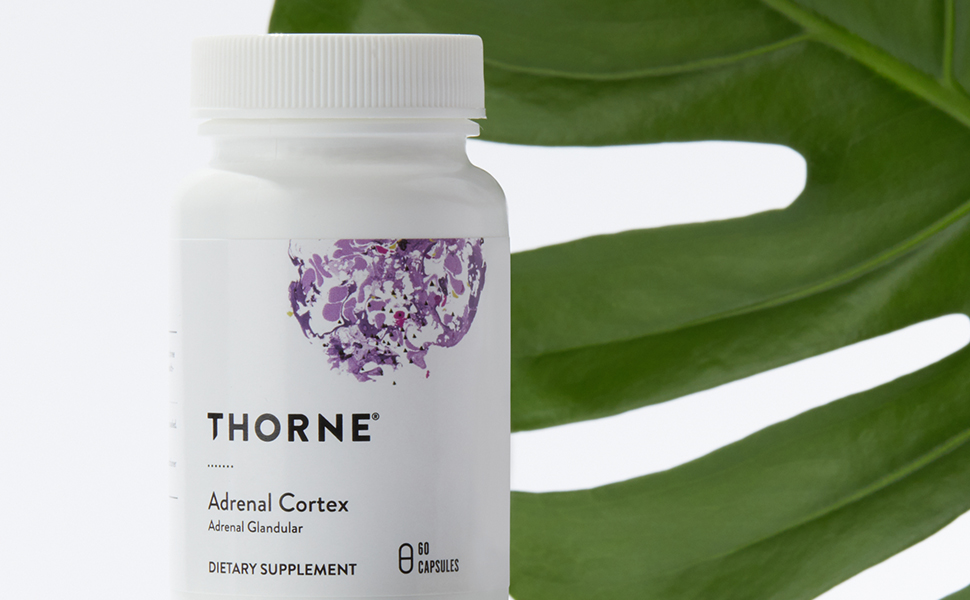 Thorne Research - Adrenal Cortex - Adrenal Support Supplements for ...