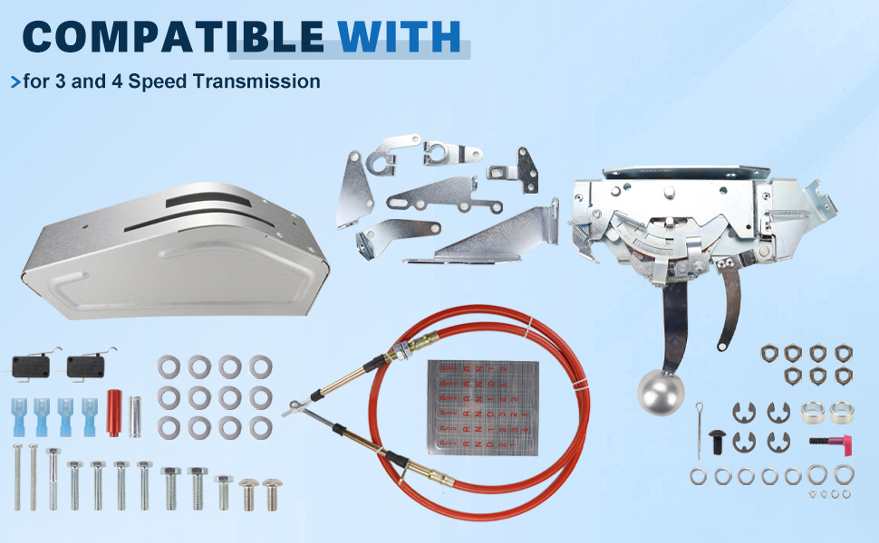 Amazon.com: AIWGIW 80842 Pro Ratchet Shifter - for 3 & 4 Speed Automatic Transmissions TH350, C4 ...