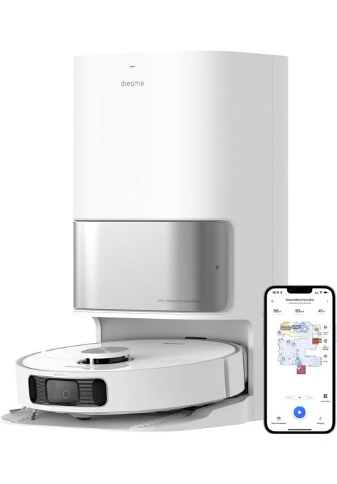 Amazon.com - DREAME L10s Ultra Gen 2 Robot Vacuum and Mop, 10,000Pa Suction, MopExtend Tech, All ...