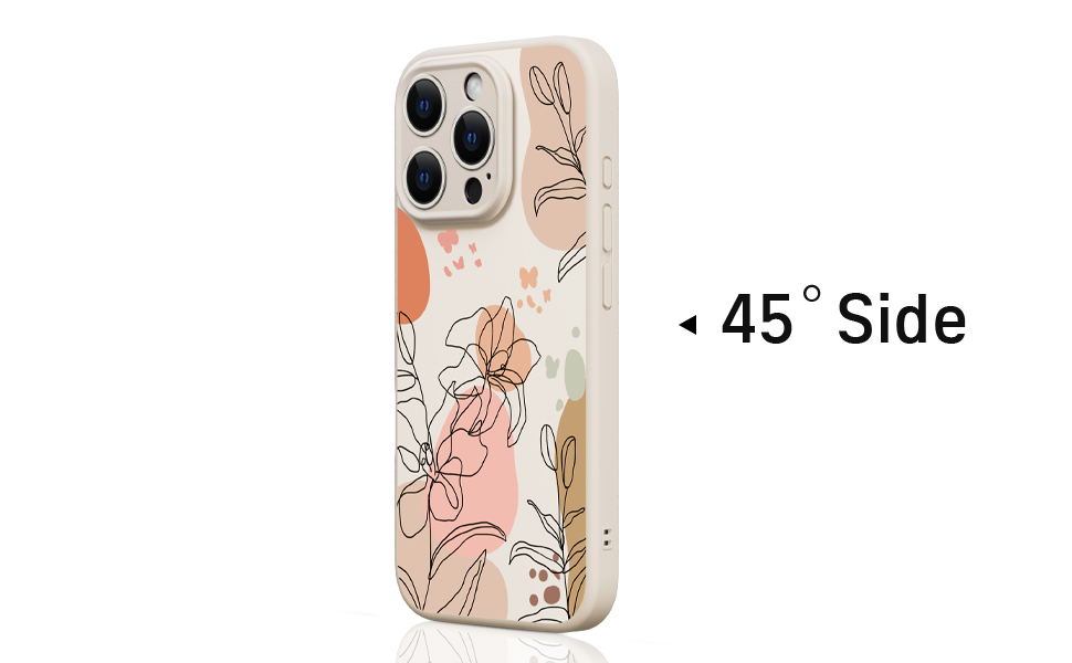 Amazon.com: FEWGEY Silicone Phone Case for iPhone 16 Pro Compatible with Magsafe, Pink White ...