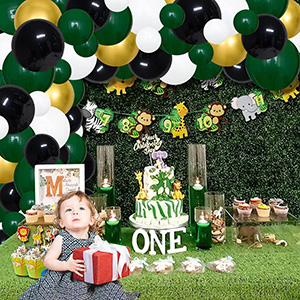 Amazon.com: Dark Green Balloons,106 pcs Hunter Green Balloons Different Sizes Pack of 18 12 10 5 ...