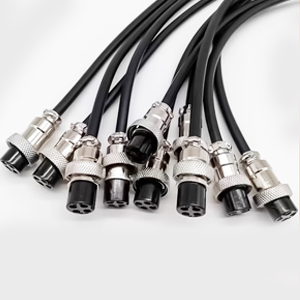 Amazon.com: 16.4 ft GX16 4 Pin Cable Double Female Head Aviation Cordset, GX16 4 Pin Panel Mount ...