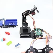 Amazon.com: SIYEENOVE Smart Robot Arm for Arduino & ESP32-C3 4DOF ...