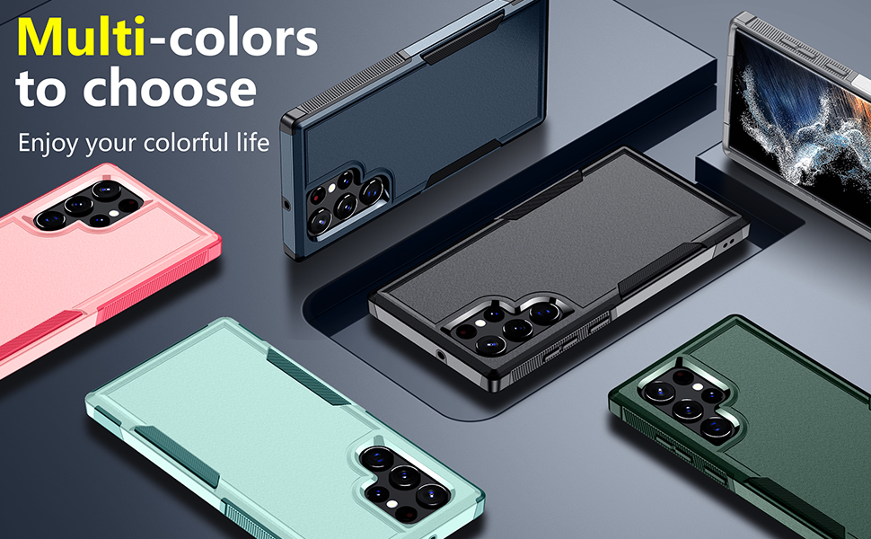 Amazon.com: SPIDERCASE Designed for Galaxy S22 Ultra Case, [10 FT Military Grade Drop Protection ...