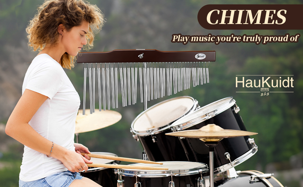 Amazon.com : 36 Tone Bar Wind Chime, Wind Chime Instrument, 28.34-45.3 ...