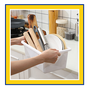 Amazon.com: Outus 36 Pack White Plastic Storage Bins Bulk Cubby Storage ...