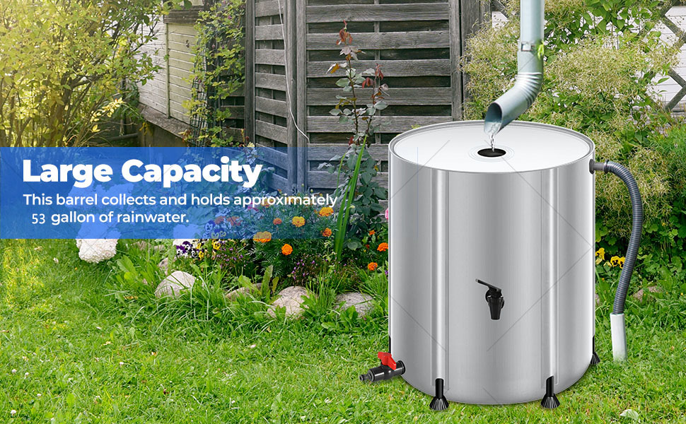 Amazon.com : Rain Barrel Made from 1000D Waterproof Material, rain ...