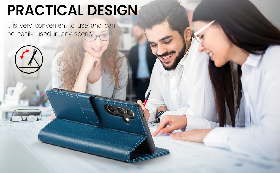 Amazon.com: FLIPALM for Samsung Galaxy A54 5G Wallet Case with RFID Blocking Credit Card Holder ...