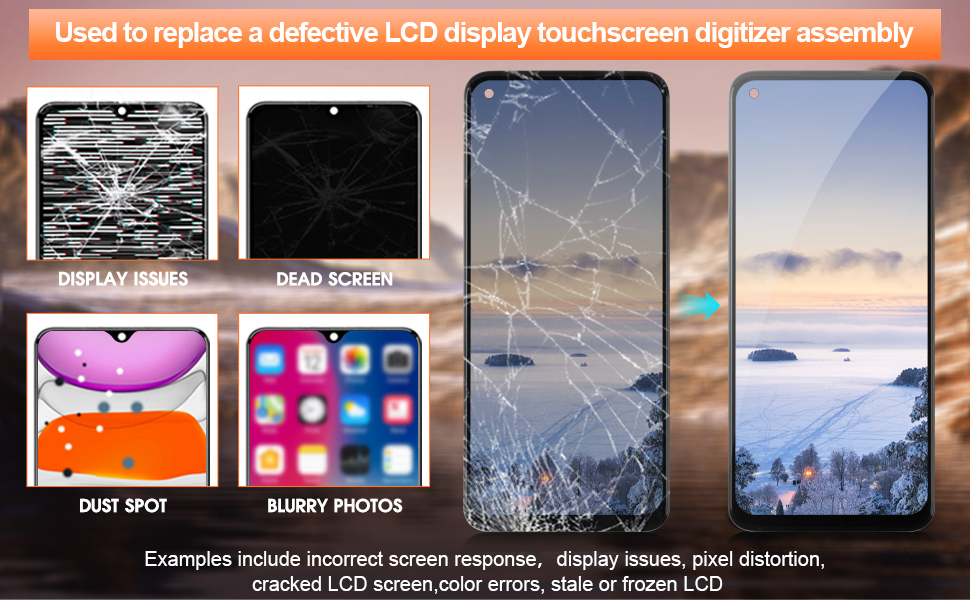 Amazon.com: for OnePlus Nord N10 5G Screen Replacement for OnePlus Nord N10 5G LCD Display ...