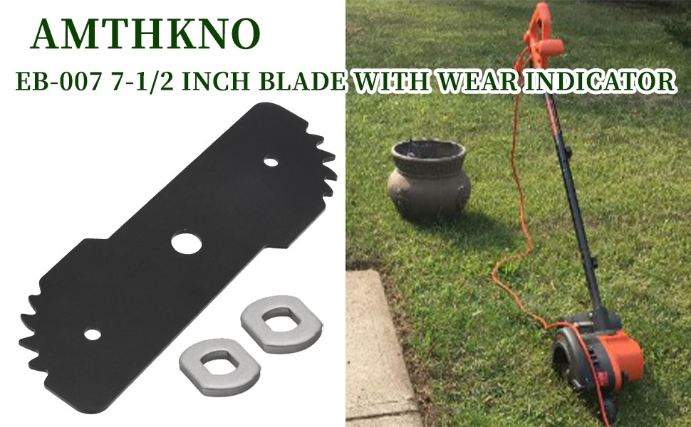 Amazon.com : 7-1/2-inch Edger Hog Heavy-Duty Edger Replacement Blade EB-007 for Black & Decker ...