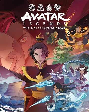 Amazon.com: Magpie Games Avatar Legends The Roleplaying Game: Core Book – Elemental Bending and ...