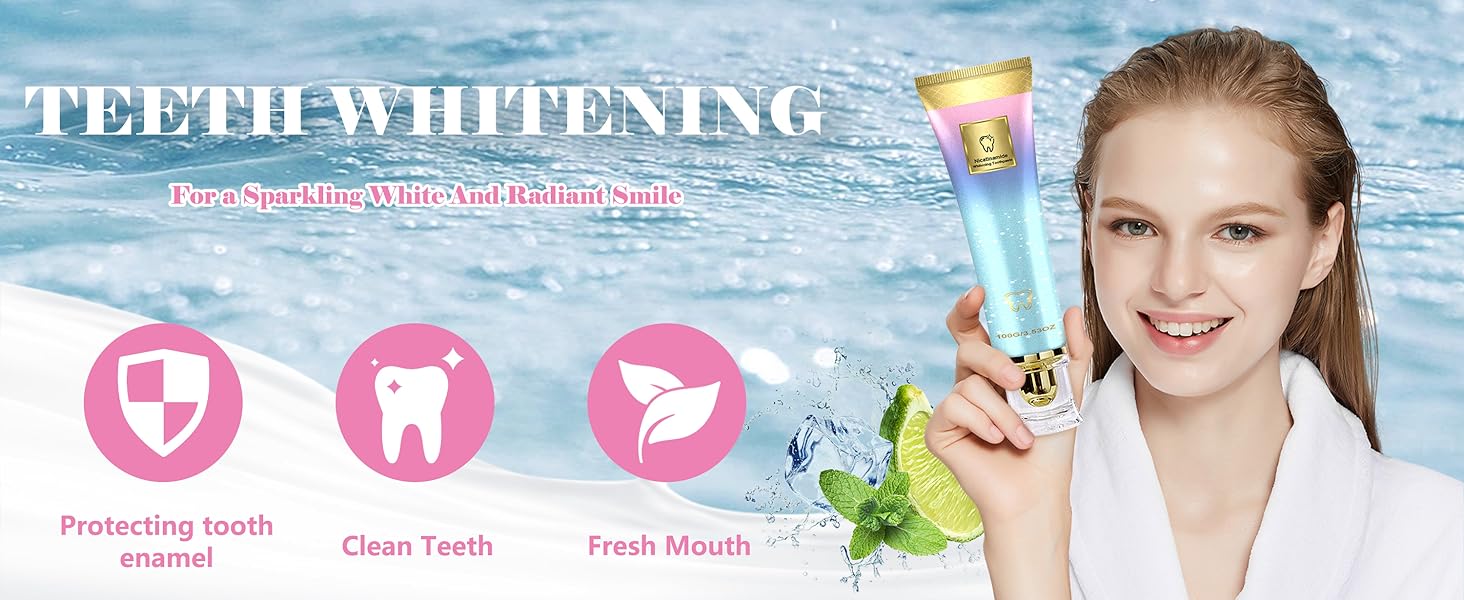 Amazon.com : JONURMAFY Niacinamide Whitening Toothpaste for Adults, Brilliant Smile Niacinamide ...