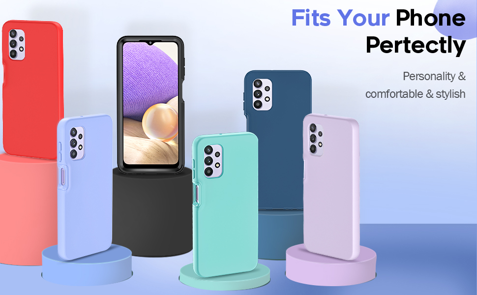 Amazon.com: LeYi for Samsung A32 5G Case (Not Fit A32 4G), Samsung Galaxy A32 5G Case with [2 x ...