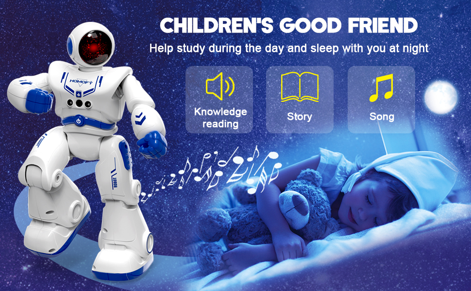 Robot Toys for Kids, Remote Control Robot Kits with RC Smart Gesture ...