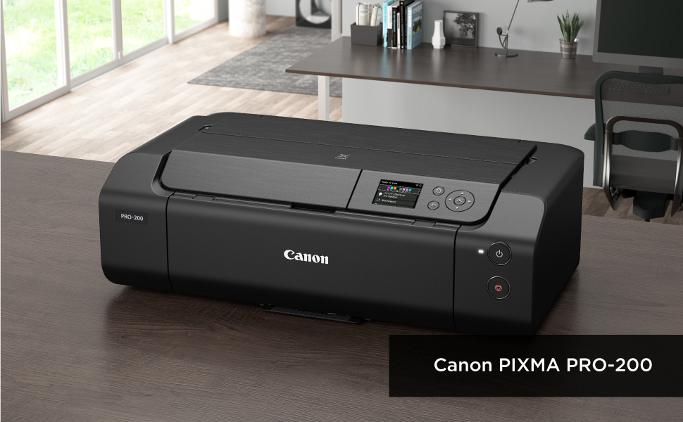 Canon PIXMA PRO-200 A3 Plus Colour Photo Wireless Printer : Buy Online at Best Price in KSA ...