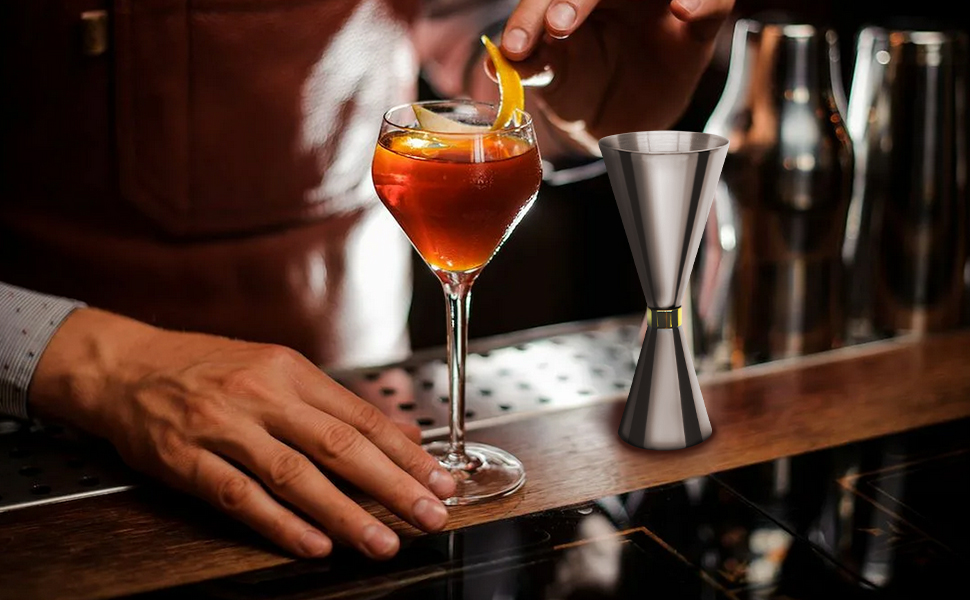 Amazon.com: LIOUCBD Jigger for Bartending, Japanese Shot Measuring Cup, Bar Double Cocktail ...