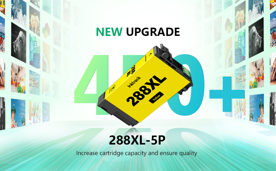 Amazon.com: 288XL Ink Cartridges 5 Pack Remanufactured for Epson 288 XL T288 T288XL Ink ...