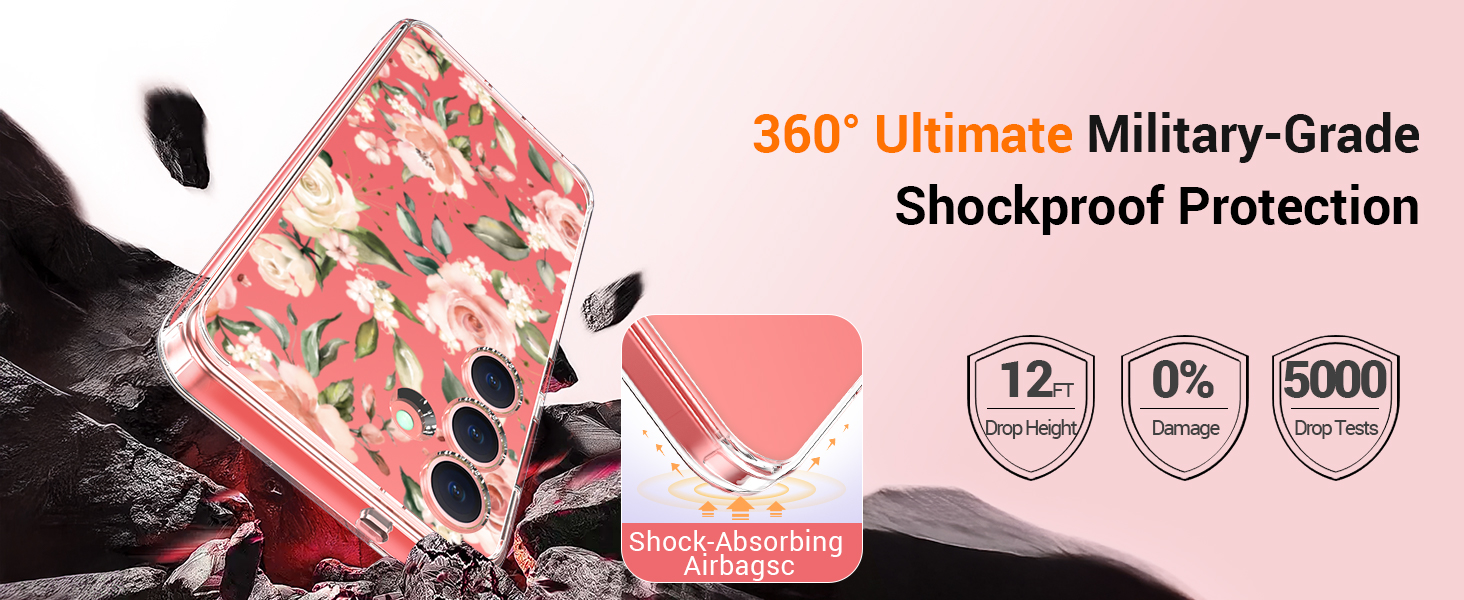 Amazon.com: bicol for Samsung Galaxy S25 Case with Screen Protector,Enhanced Camera Protection ...