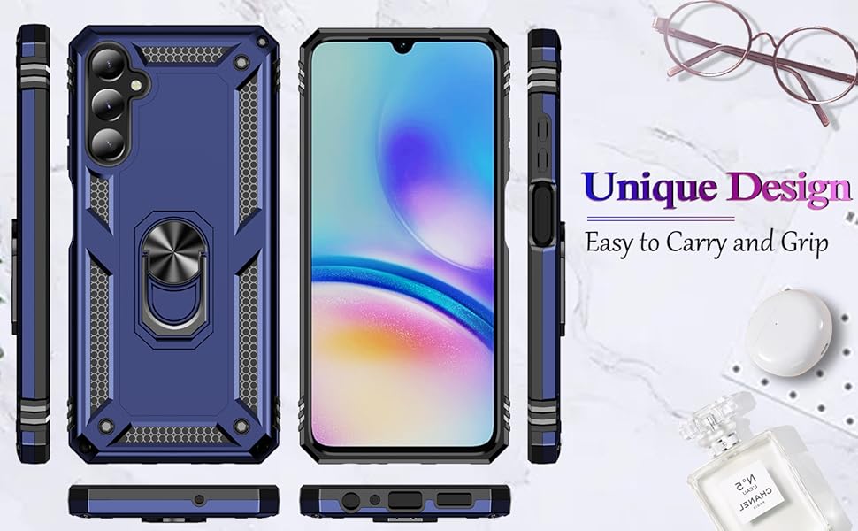 Amazon.com: Dzxouui for Samsung A05s Case: Military Grade Shockproof Cover Full Body Protection ...