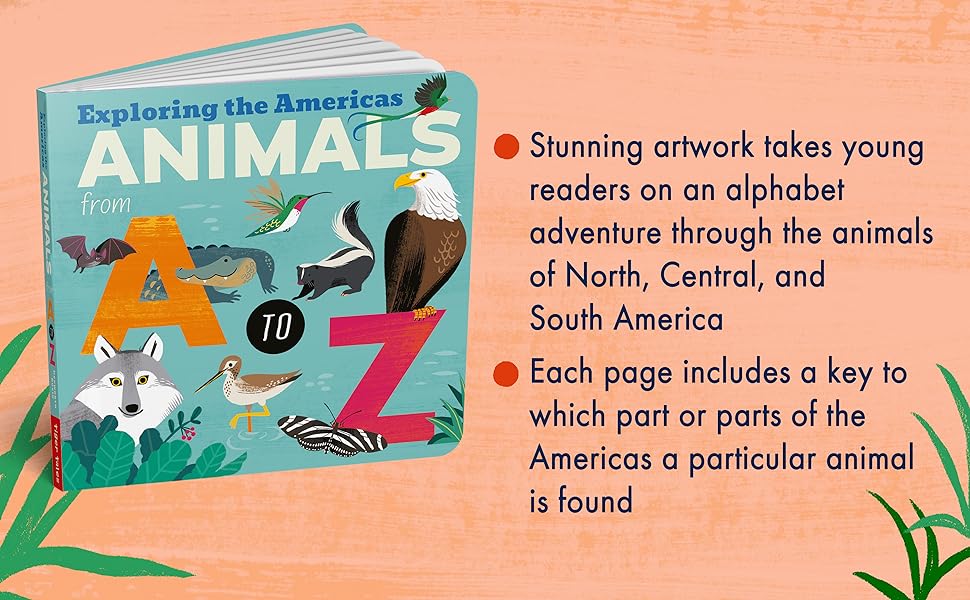 Amazon.com: Animals from A to Z: Exploring the Americas: 9781680106947 ...