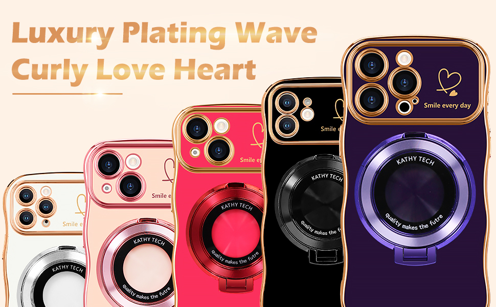 Amazon.com: NITITOP Compatible with iPhone 13 Pro Max Case Magnetic Ring Stand [Compatible with ...