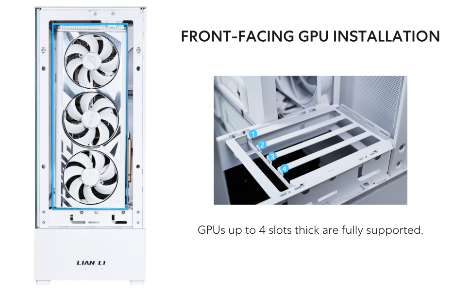 Lian Li Sup 01-45L Funda de Plataforma de pie, diseño de refrigeración Directa de cámara no ...