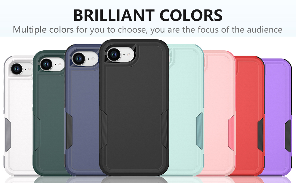 Amazon.com: MDCN for iPhone 16E Case: Dual Layer Protective Heavy Duty Cell Phone Cover ...