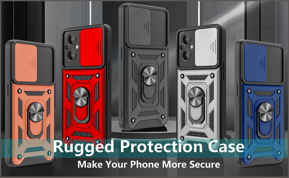 Amazon.com: YKHJKLEC for OnePlus Nord N20 5G Case with 2Pcs HD Screen Protector, Heavy Duty ...