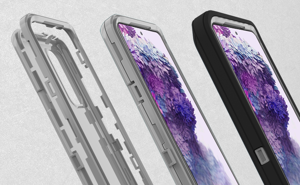 Amazon.com: Guirble for Samsung Galaxy S20 Case,Shockproof Dropproof Galaxy S20 Case,Heavy Duty ...