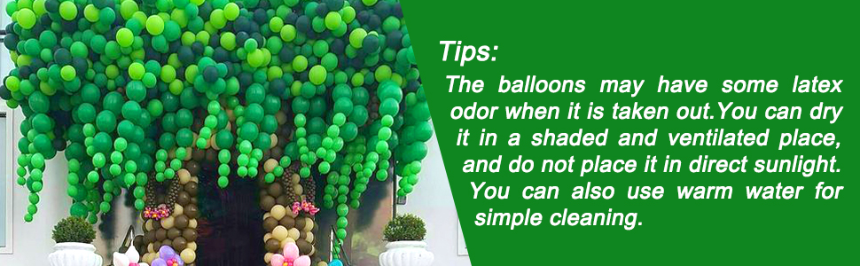 Amazon.com: RUBFAC 87pcs Dark Green Balloons Different Sizes 18 12 10 5 Inch for Garland Arch ...