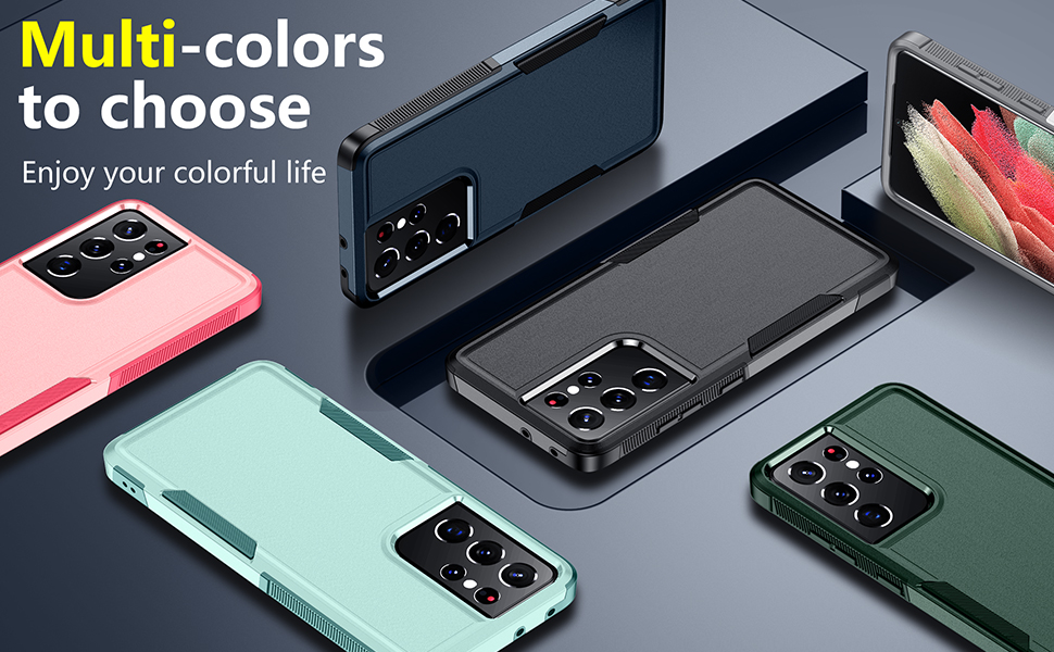 Amazon.com: SPIDERCASE Designed for Galaxy S21 Ultra Case, [10 FT Military Grade Drop Protection ...