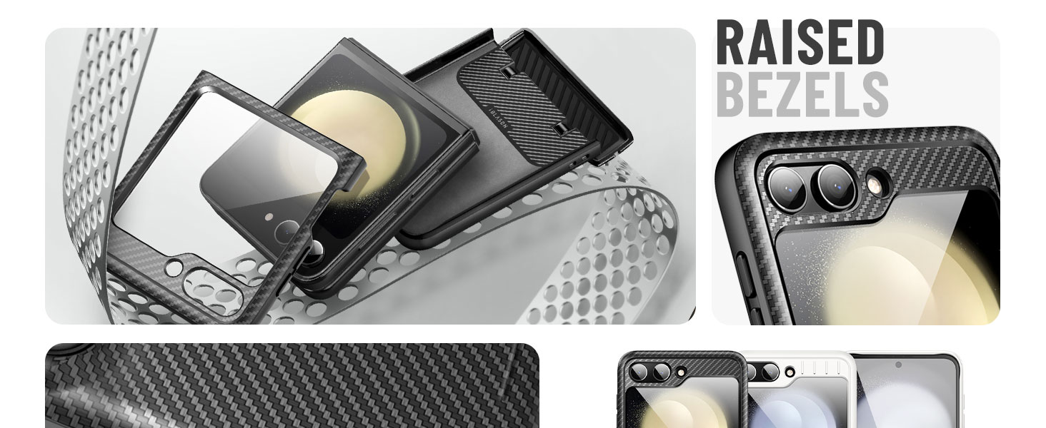 Amazon.com: i-Blason Journey for Samsung Galaxy Z Flip 5 Case (2023) with Built-in Screen ...