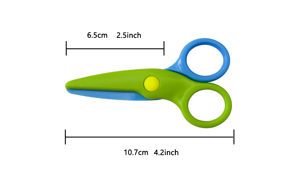 CCR Children Safety Scissors Set Preschool Toddler Scissors Kids ...