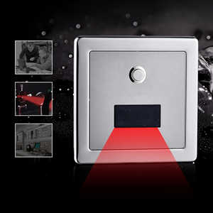 Fdit Automatic Sensing Flush Valve, Wall Mount Concealed Urinal Sensor ...