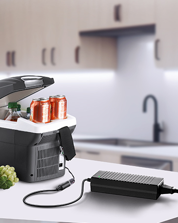 Amazon.com: AUCARAUTO 15A 180W AC to DC Converter 7.64FT 110V-240V to 12V Car Cigarette Lighter ...