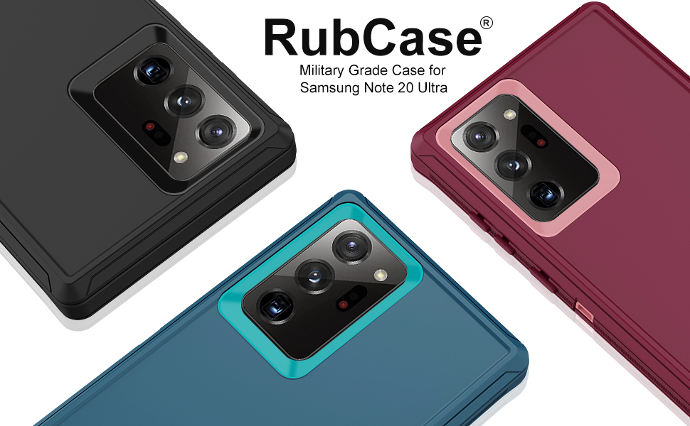 Amazon.com: for Galaxy Note 20 Ultra Case with Belt Clip Holster, 2 Screen Protector, Military ...