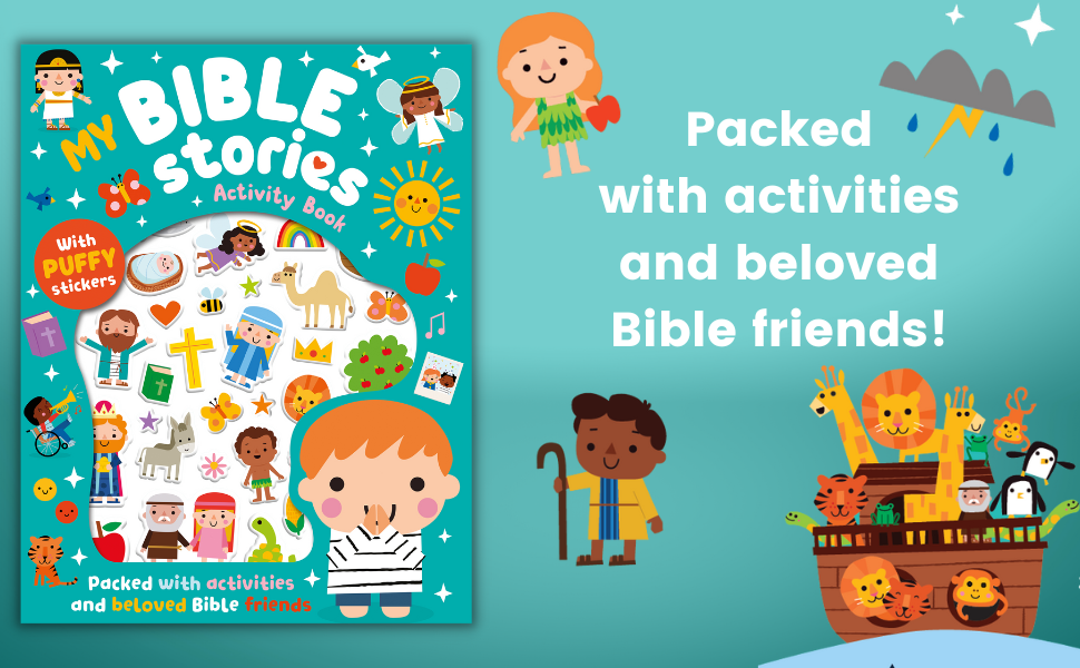 My Bible Stories Activity Book: Packed with activities and beloved ...