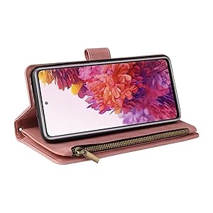 Amazon.com: LBYZCASE Phone Case for Galaxy S21,Samsung S21 5G Wallet Case,Luxury Folio Flip ...