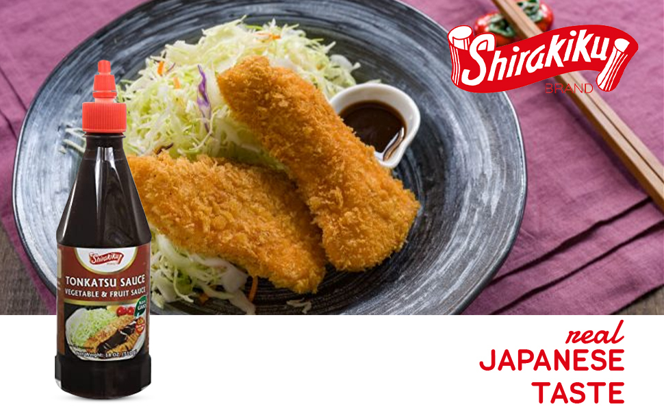 Amazon.com : Shirakiku Tonkatsu Sauce - Japanese Vegetable and Fruit Sauce, Gluten Free | Ideal ...