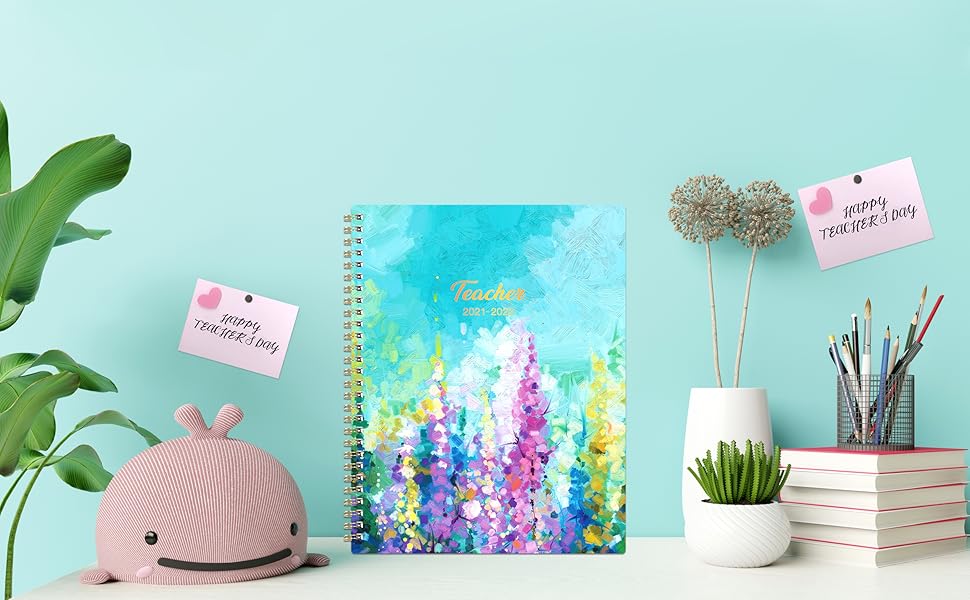 Amazon.com : 2021-2022 Teacher Planner - Weekly & Monthly Lesson Plan ...