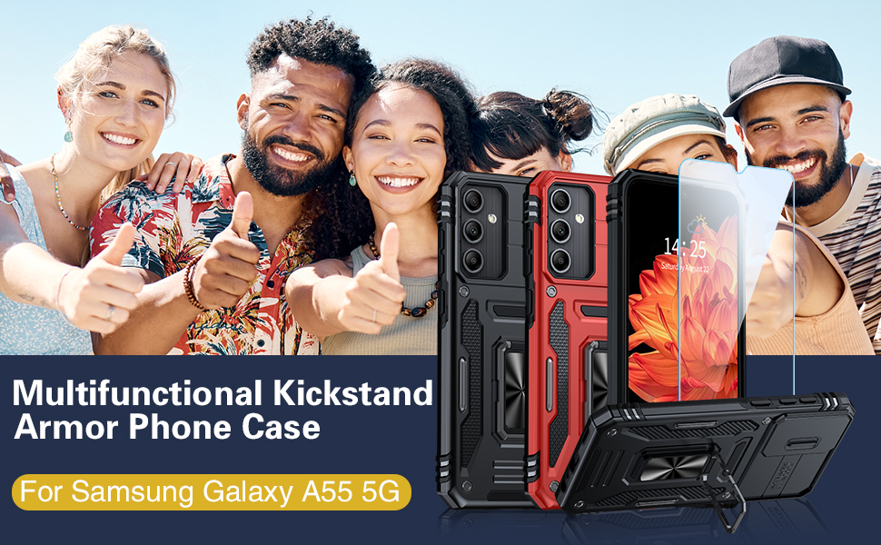 Amazon.com: Oterkin for Samsung Galaxy A35 5G Case,[Military-Grade Protection] A35 5G Case with ...