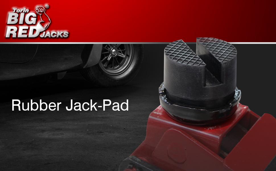 BIG RED AT825010-9BR Torin - Almohadilla de Goma para Gato de Piso, Adaptador Universal de ...