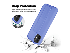 Amazon.com: LAUDTEC Silicone Kickstand Case Compatible with iPhone 11, Vertical and Horizontal ...