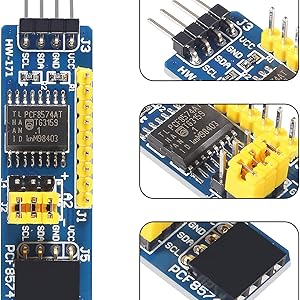 Amazon.com: 8PCS PCF8574 IO Expansion Board Module I/O Expander I2C-Bus ...